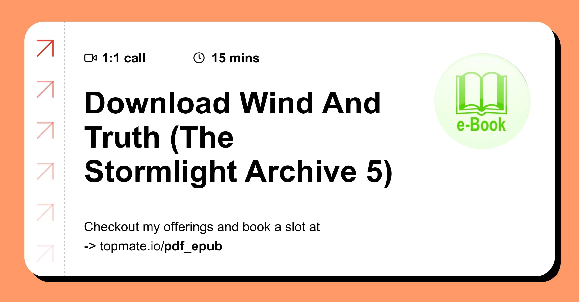 Download Wind And Truth (The Stormlight Archive 5) with PDF & Epub